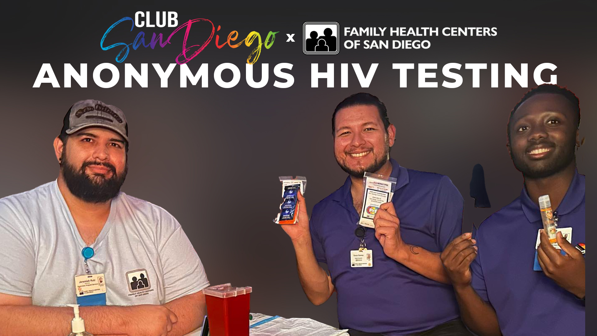 Friday HIV Testing - Club San Diego