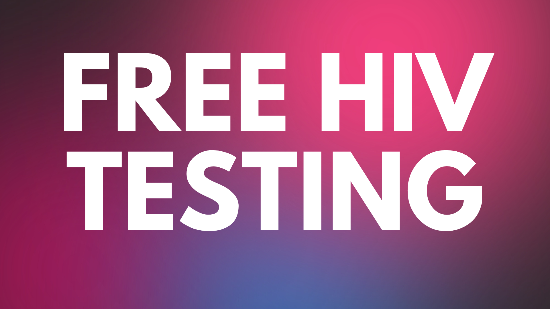 Free HIV Testing - Club San Diego